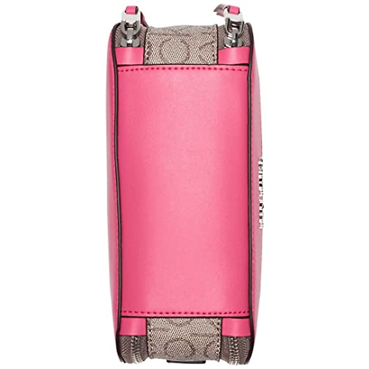 Calvin Klein Ashley Zip Around Crossbody, Almond/Taupe/Pink Flambe