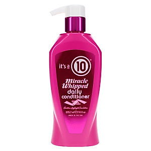 It's a 10 Miracle Whipped Shampoo and Conditioner