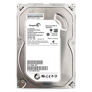 Seagate Barracuda 250GB Internal Hard Disk Drive HDD 3.5 in 7200RPM SATA (ST3250318AS 9SL131)