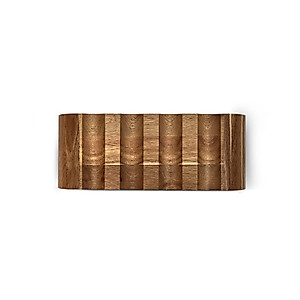 Mercurial Trade Wine Rack Free Standing 8 Bottle Acacia Wine Racks Countertop Cabinet Wine Holder Stand Wine Storage Shelf for Kitchen, Bar, Pantry