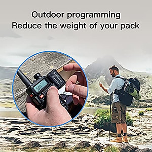 TIDRADIO Ham Radio Wireless Programmer Adapter APP and PC Program for Baofeng UV-5R and Multiple Models No Driver Issues Instead of Program Cable