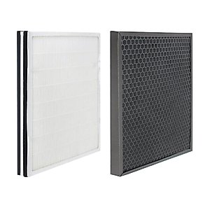 Fette Filter - FLT9200 True Hepa H13 Air Purifier Filter H and Carbon Combo Pack Compatible with FLT9200 for AC9200 AC9200WCA Air Purifier 1 True HEPA & 1 Carbon Filter Included.