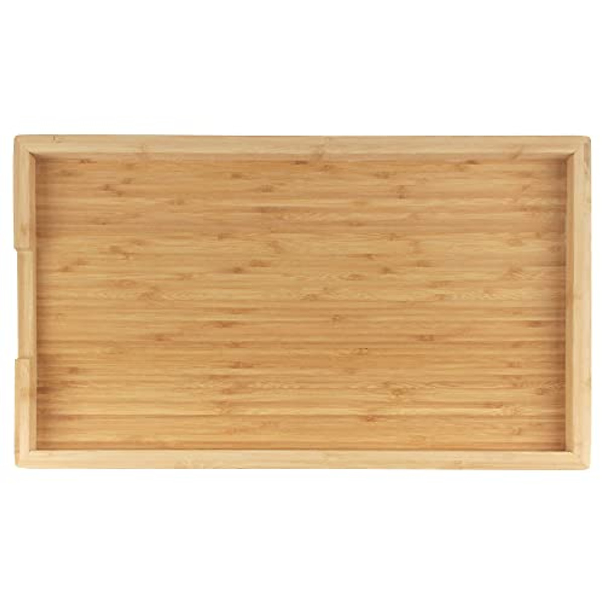 BambooMN Jenn Air Bamboo Range Burner Cover/Cutting Board, New Vertical Cut, Large (20.5"x12"x1.57")