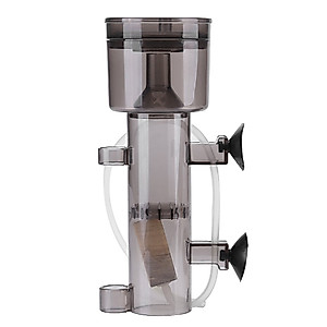 Mumusuki Protein Skimmer for Saltwater Aquariums, Acrylic Fish Filter Separator for Small Coral Aquarium Aquatic Pet Supplies(RS-4003)