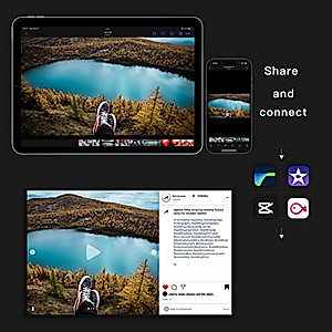 Accsoon SeeMo HDMI to USB Monitoring Adapter for iPhone/iPad, FHD 1920 * 1080 60fps Support H.264 Video Compression RTMP Live Streaming Support（Black）