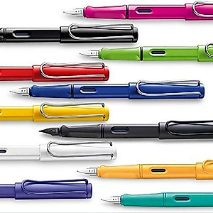 LAMY safari Fine Nib Fountain Pen with Converter Z28 Aquamarine