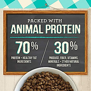 Merrick Purrfect Bistro Grain Free Natural Dry Cat Food For Adult Cats, Real Salmon And Sweet Potato Recipe - 12 lb. Bag