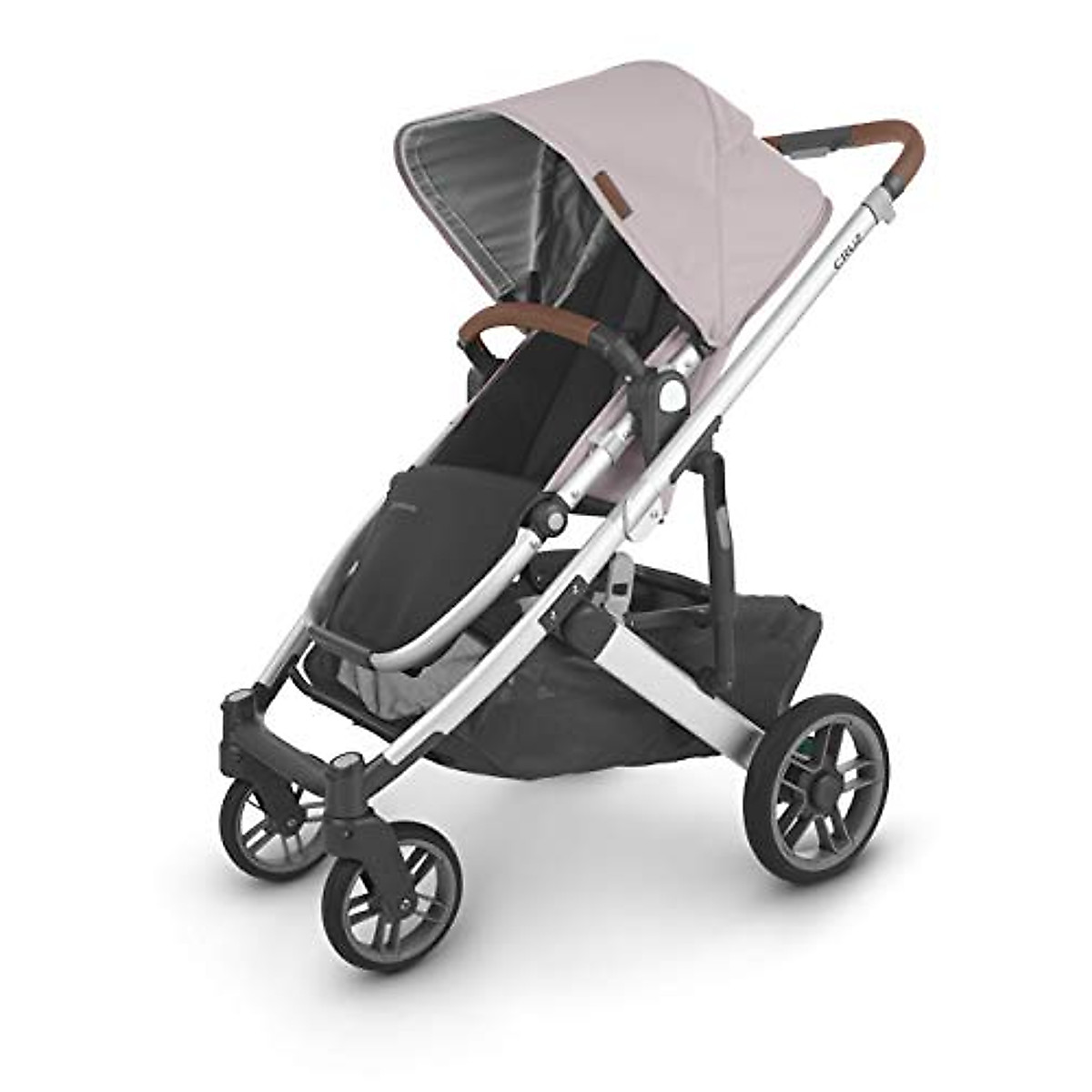 UPPAbaby Cruz V2 Stroller - Alice (Dusty Pink/Silver/Saddle Leather) + Piggyback for Cruz V2