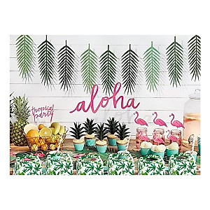 CIEOVO 24 Pack Weed Leaves Party Favor Treat Boxes, Leaf Print Goodie Candy Treat Present Boxes Recycled Party Favor Boxes for Green Weed Leaves Theme Birthday Baby Shower Party Supplies Decoration