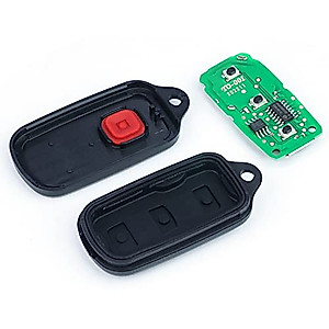 Beefunny Remote Control Car Key Fob 315MHz for Toyota Camry Solara 2002-2006 FCC ID: GQ43VT14T (1)