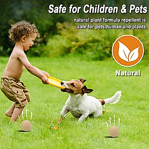 EQCFSATY Snake Repellent for Yard Powerful, Snake Repellent Pet Safe, Snake Away Repellent for Outdoors,Snake Repellent Indoor, Backyard Snake Repellent Outdoor, Snake Deterrent Outdoor -8P