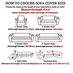 Stretch Sofa Covers 1/2/3/4 Seater Thick Sofa Slipcover Velvet Easy Fit Elastic Fabric Sofa Protector Couch Pet Protector Blue 2 Seater (Pink 1 Seater)