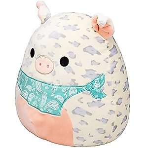 Squishmallow 12" Rosie The Pig - Officially Licensed Kellytoy Plush - Collectible Soft & Squishy Piggy Stuffed Animal Toy - Add to Your Squad - Gift for Kids, Girls & Boys - 12 Inch