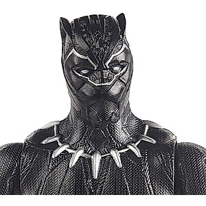 Marvel Titan Hero Series Black Panther Action Figure, 30 Cm Toy, Inspired Universe, for Children Aged from 4 Years