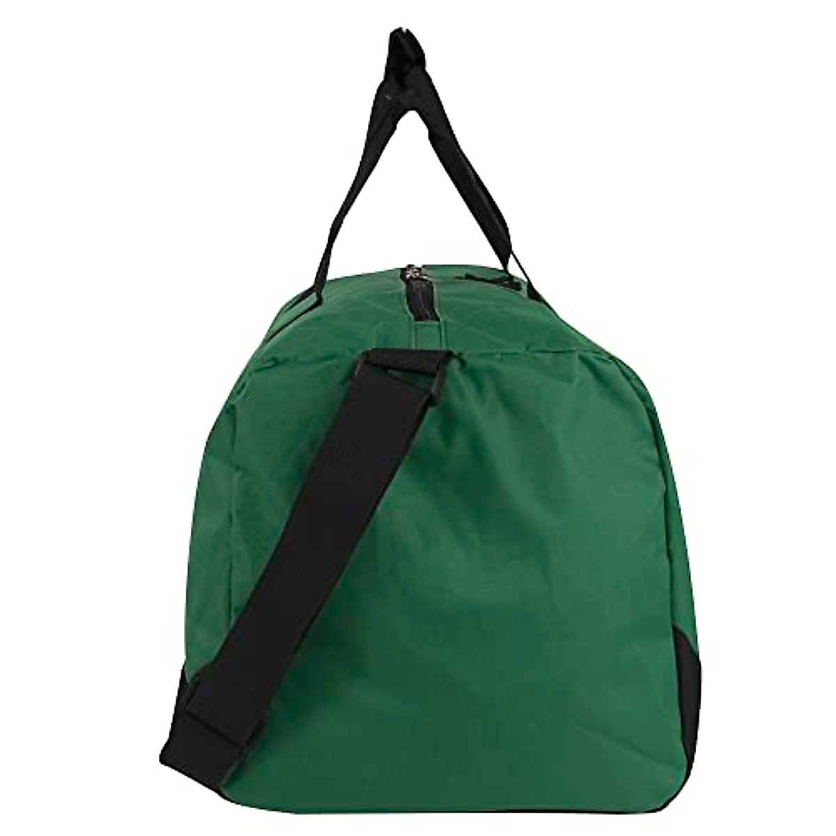 30 Liter, 17 Inch Canvas Duffle Bags for Men and Women – Travel Weekender Overnight Carry-On Shoulder Duffel Tote Bags (Green)