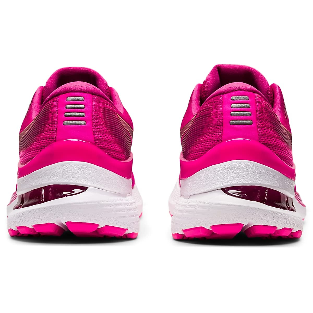 ASICS Women's Gel-Kayano 28 Running Shoes, 8, Fuchsia RED/Pink GLO