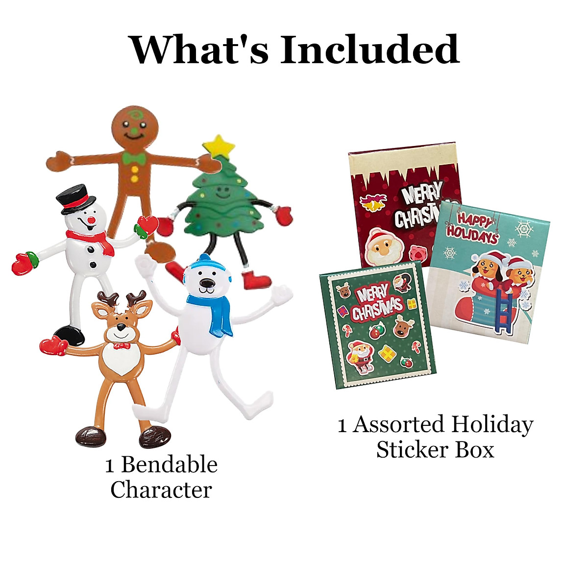 Christmas Movie Night Gift Baskets - Festive Reusable Popcorn & Treats - Perfect Holiday Surprise For Family, Friends, Teens, Men, Kids, Date Night, Secret Santa (Santa's Reindeer)