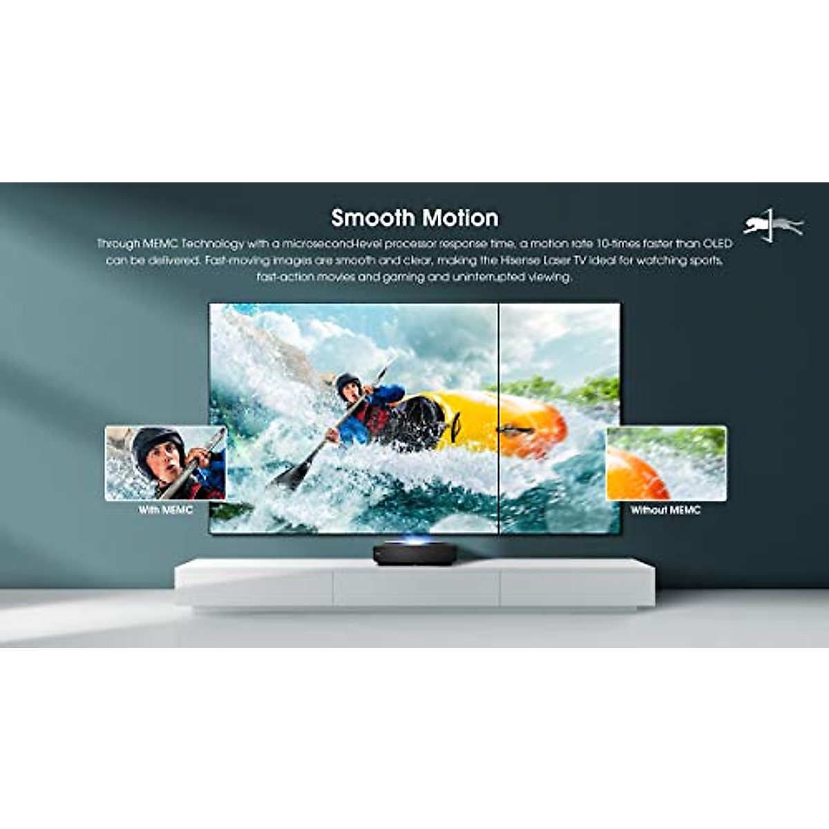 Hisense 100-Inch Class L5 Series 4K UHD Android Smart Laser TV with HDR (100L5F, 2020 Model)