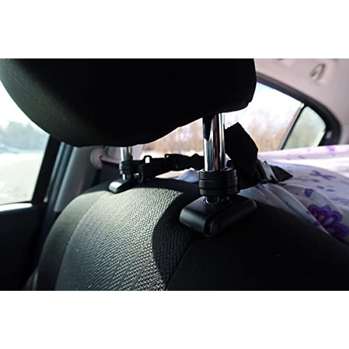 Car Seat Sun Canopy (Purple Fairy)