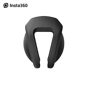 For Insta360 One RS Anti-Scratch Camera Lens Cover Silicone Case for Insta360 One RS Action Anti-Scratch Camera Accessories Black (Insta360 One RS, Black, RS01)