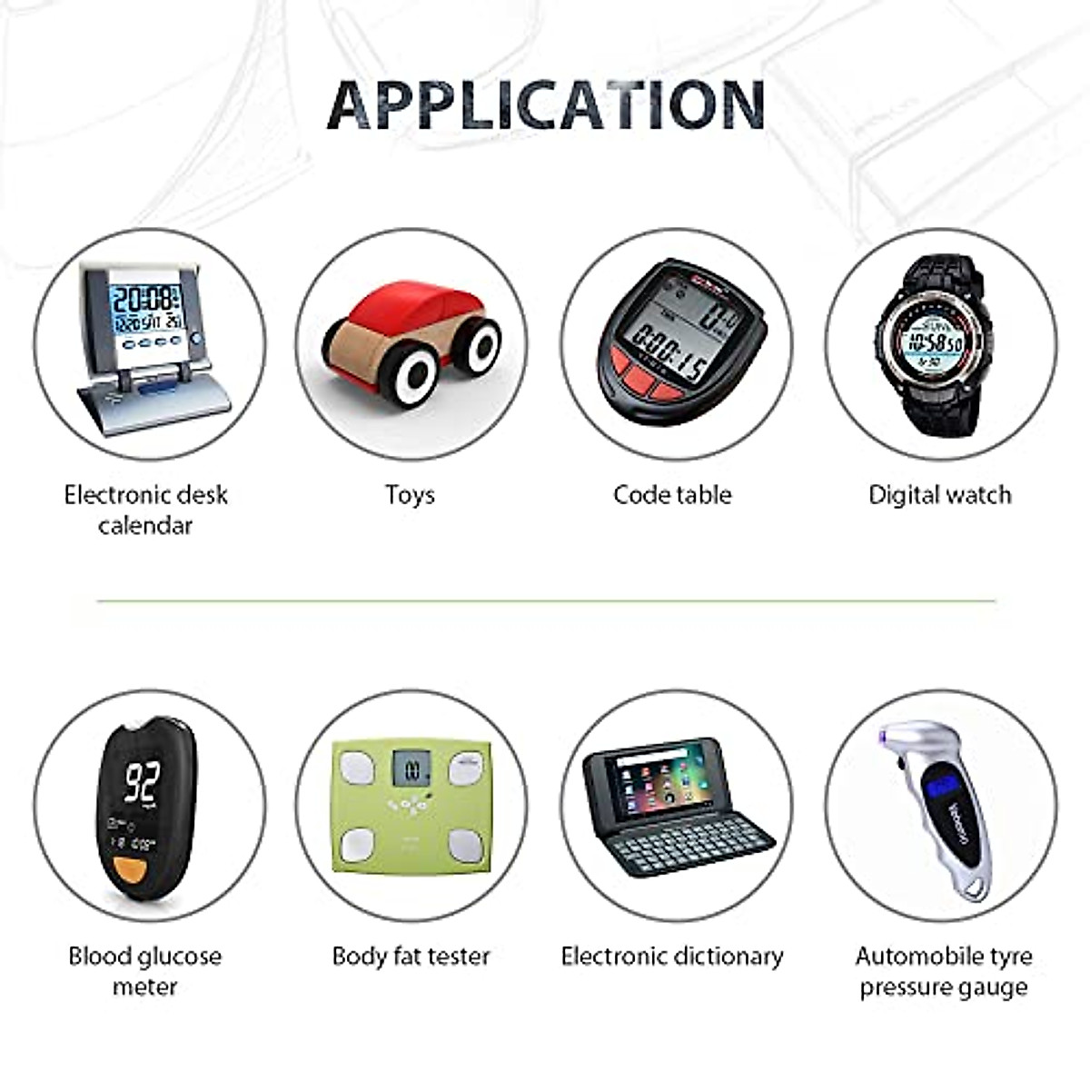 LiCB 20 Pack SR626SW 377 626 Watch Battery 1.5V Button Cell Batteries