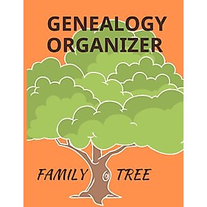 Generations Genealogy Organizer: Family Pedigree Chart, Ancestry Tree Organizer, Genealogy Workbooks With Charts, and Family History Books You Can.. (Genealogy Organizer Charts and Forms)