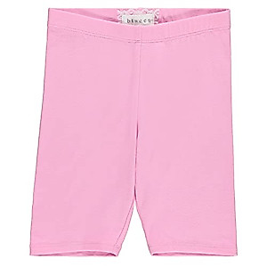 BTween Girls 6-Pack Peace Happiness Outfit Set w/Ruffle Sleeve Tees, Peplum Tank Top, Skirt, Dolphin & Biker Shorts/7-8