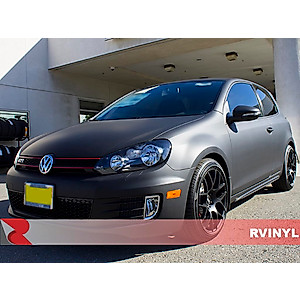 Avery Dennison SW900 180-O Matte Black Supreme Wrapping Film Vinyl Vehicle Car Wrap Sheet Roll - (120" x 60" w/Application Card)