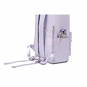 Wadirum Waterproof Cute School Backpack for Girl and Boy Fashion Women Daypack Purple