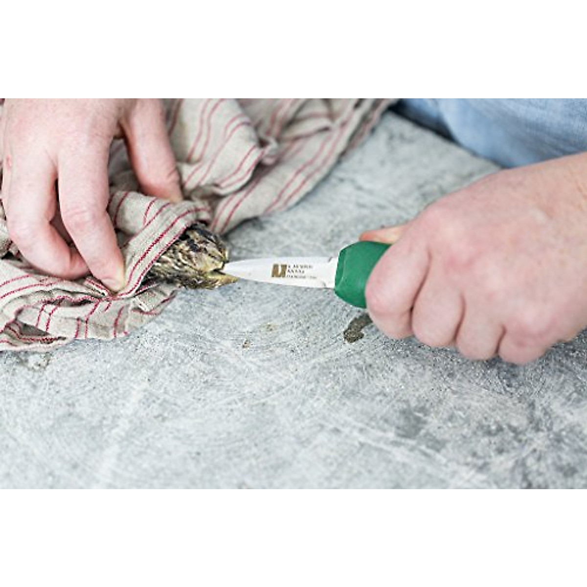 R. Murphy/Ramelson Duxbury Oyster Knife - As Seen in Bon Appetit Magazine - Shellfish Seafood Clam Shucker Tool - Made in USA