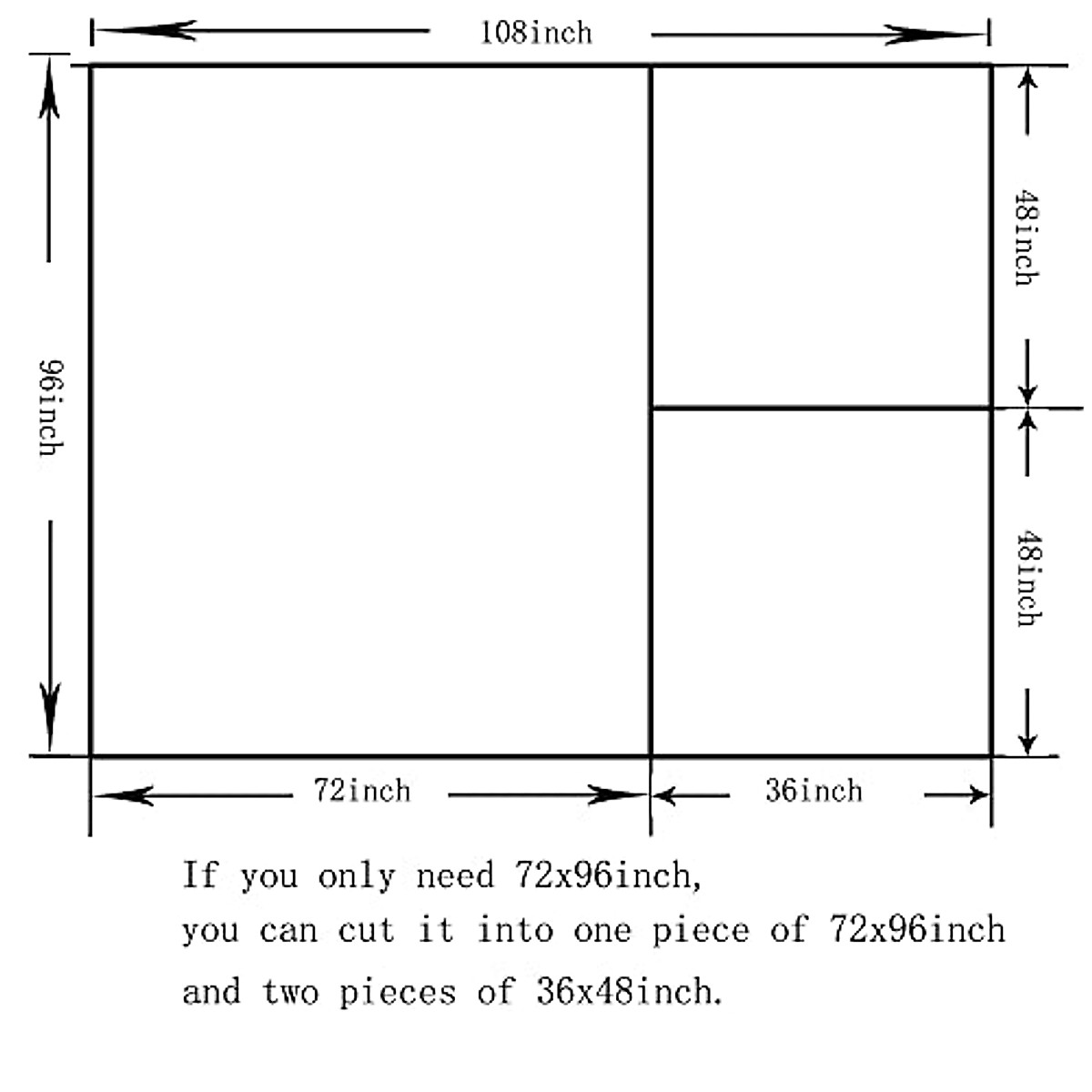 King Quilt Batting for Quilting, 96"X108" Natural Cotton Quilting Batting Fabric for Sewing