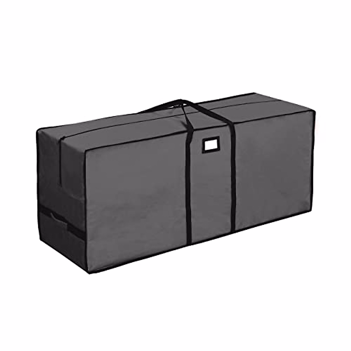 Christmas Tree Storage Bag, Waterproof Christmas Tree Storage, Fits Up to 7.5 ft Tall Artificial Disassembled Trees,Extra Large Heavy Duty Storage Container with Handles   (Grey, 47"x15"x20)