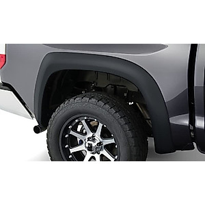 Bushwacker Extend-A-Fender Extended Front & Rear Fender Flares | 4-Piece Set, Black, Smooth Finish | 31911-11 | Fits 1995-2004 Toyota Tacoma 4WD w/ 6.2' Bed