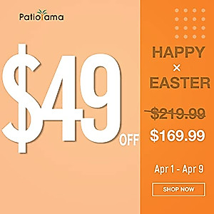 Patiorama Outdoor Wicker Storage Box, Garden Deck Bin with Aluminum Frame, Patio Cushion Storage, Brown Wicker Rattan Pool Storage Box, Water-Resistant Liner, 120 Gallon