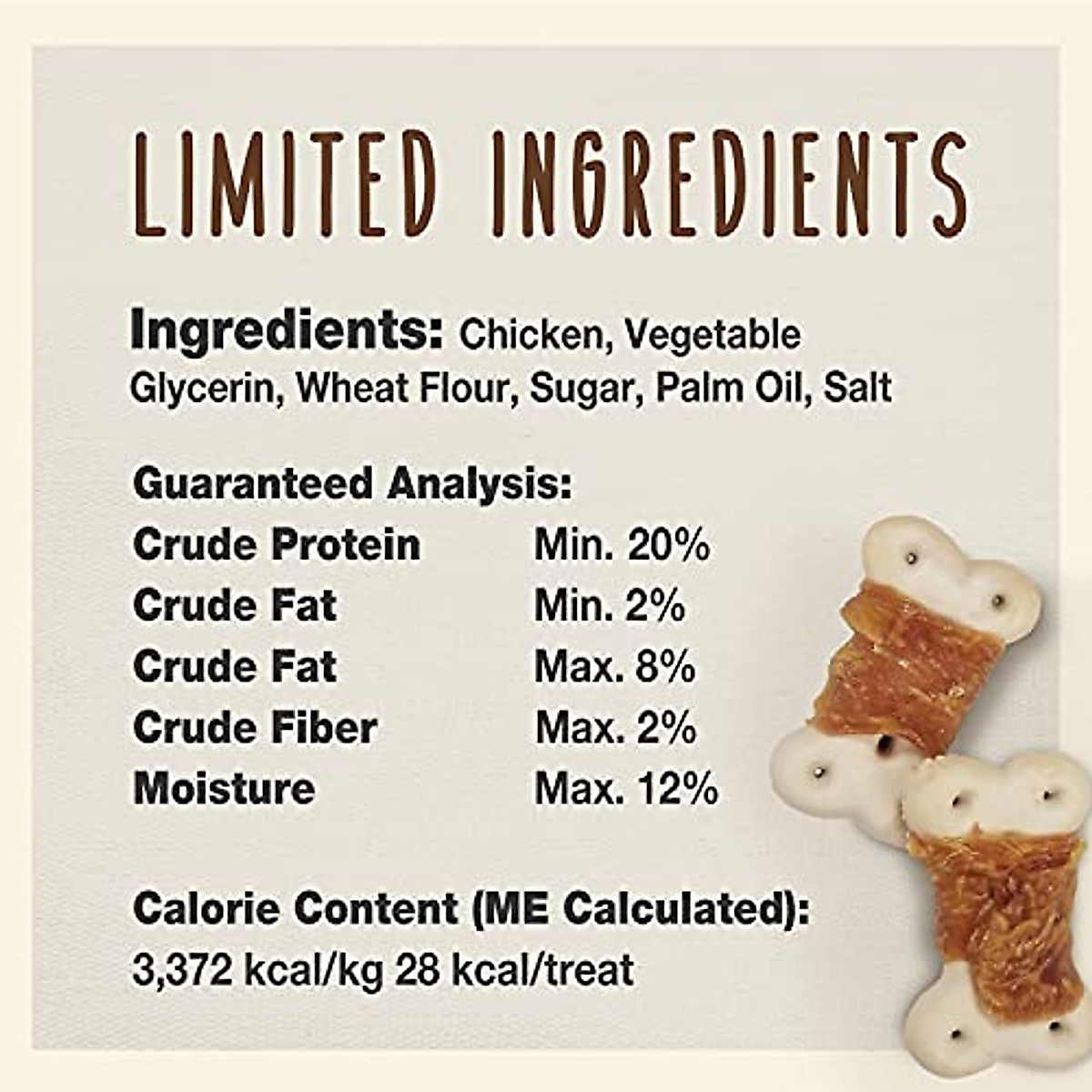 Cadet Gourmet Chicken Wrapped Biscuit Dog Treats 14 oz.