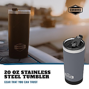 Cordova Outdoors Trailhead Class Tumbler, Scree, 20 oz