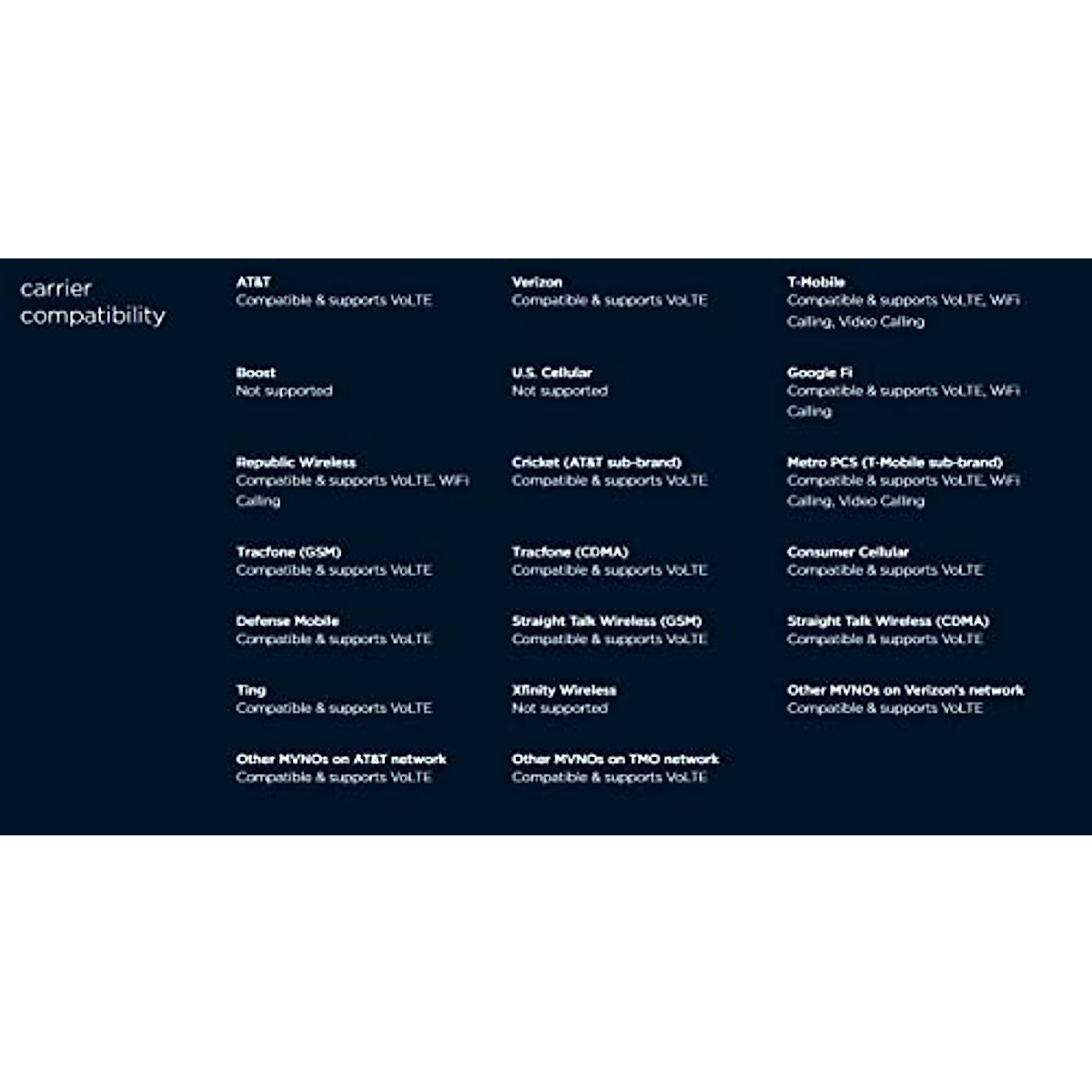 Moto G7 Power - Unlocked - 32 GB - Marine Blue (US Warranty) - Verizon, AT&T, T-Mobile, Sprint, Boost, Cricket, & Metro