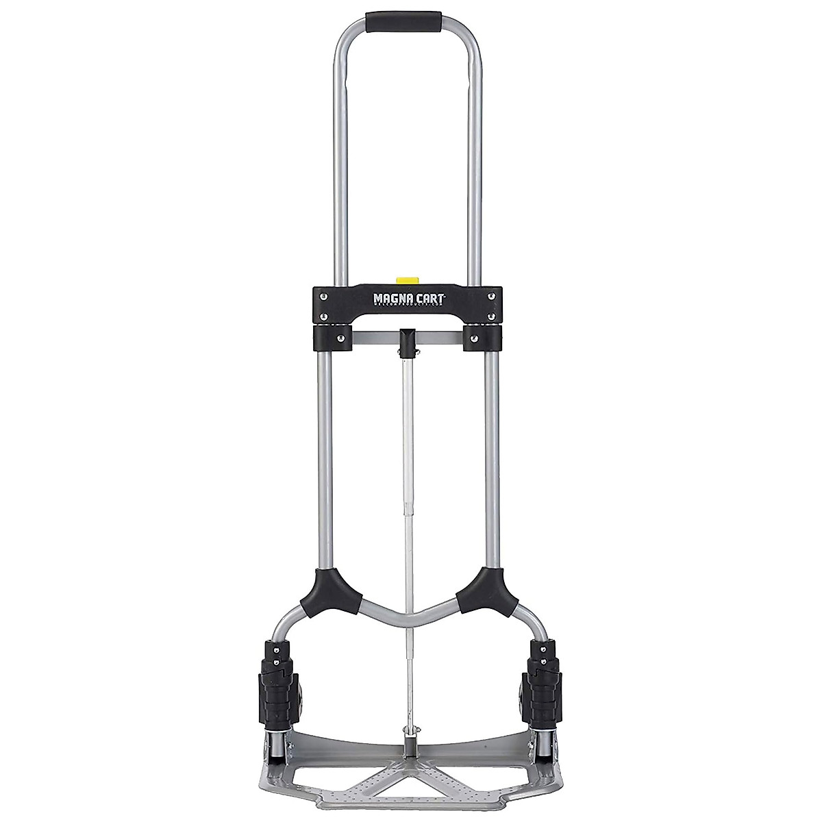 Magna Cart MCI Steel Folding Hand Truck, Foldable Personal Moving Dolly with Wheels, 160-Pound Capacity