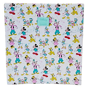 LOUNGEFLY Stationary Disney D100 Mickey and Friends Binder