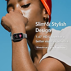 MorePro Fitness Tracker with Heart Rate Monitor, Blood Pressure Watch for Women Kids, Waterproof Fitness Watch with Blood Oxygen Sleep Tracking, Activity Step Tracker Calorie Counter for Android iOS