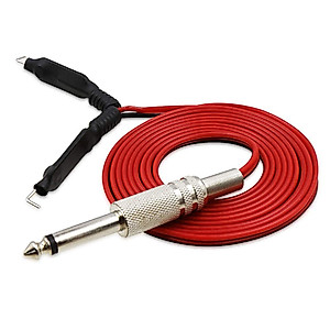 Tattoo Clip Cord, Professional Tattoo Clip Cord Rubber Tattoo Clip Line with Mono Plug Soft Wire for Tattoo Machines Tattoo Power Tattoo Kits Supply …