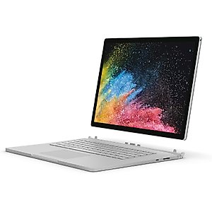 Microsoft Surface Book 2 15" (Intel Core i7, 16GB RAM, 512 GB), Silver