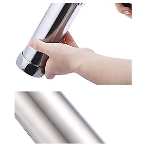 Stainless Steel Cookie Press Machine,Featuring 20 Decorative Stencil Discs and 4 Icing Tips,Deluxe spritz Cookie Press Gun,Cookie Maker,for DIY Biscuit Maker,Baking Decoration Supplies