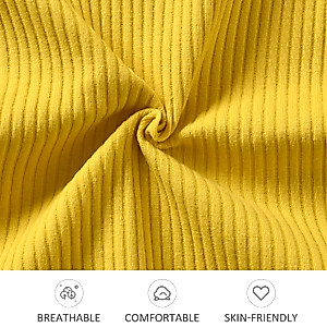 fioukiay Preemie Newborn Baby Girls Clothes Infant Little Kids Romper Bodysuit Pants Headband Clothing Set Summer Outfits (Yellow Sunflower 01, Preemie)