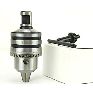 HD Mag Drill Chuck 5/8" & THREADED Weldon Shank 3/4" Adapter for Magnetic Drill - Heavy Duty by BLUEROCK Tools