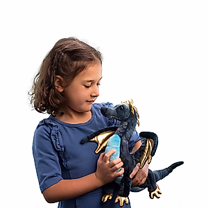 Douglas Aragon Navy Dragon Plush Stuffed Animal
