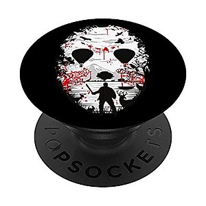 Maniac Hockey Mask Phone-Grip Horror Movie Design PopSockets Swappable PopGrip