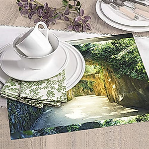 Gasse Printed Drying Mat For Kitchen Ultra Absorbent Microfiber Dishes Drainer Mats Non-Slip Silicone Quick Dry Pad - 18 X 16inch