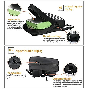 WELLFLYHOM 16 Inch School Bag Mushroom Frog Backpack Purse for Girls Elementary Middle School Bookbag Cute Bagpack Large Capacity Shoulder Bags Casual Daypack Laptop Bags Satchel