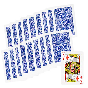 Edgewood Toys 3” X 5” Extra Large Playing Card Deck – Giant Playing Cards with Easy to Read Jumbo Print for Adults, Kids, & Seniors – Great to Use with Classic Card Games, Poker, Board Games | 1-Pack